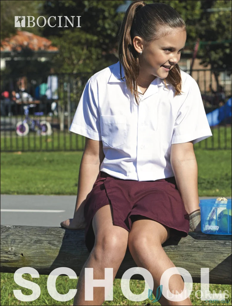 Bocini Girls SS School Shirt - CS1308. School Wear Uniforms – UNIFORMS ...