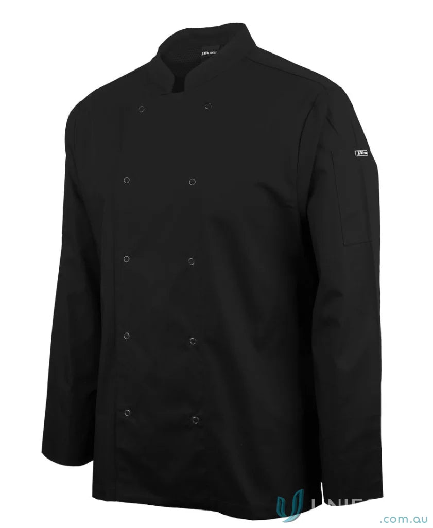 JBs Long Sleeve Snap Button Chef’s Jacket 5CJL. Hospitality Uniforms ...