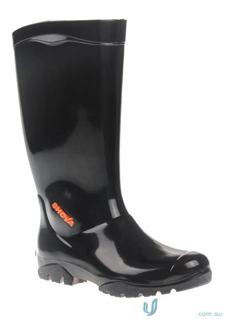 Maxisafe Shova Non-Safety Gumboots Black Workwear – UNIFORMS.COM.AU