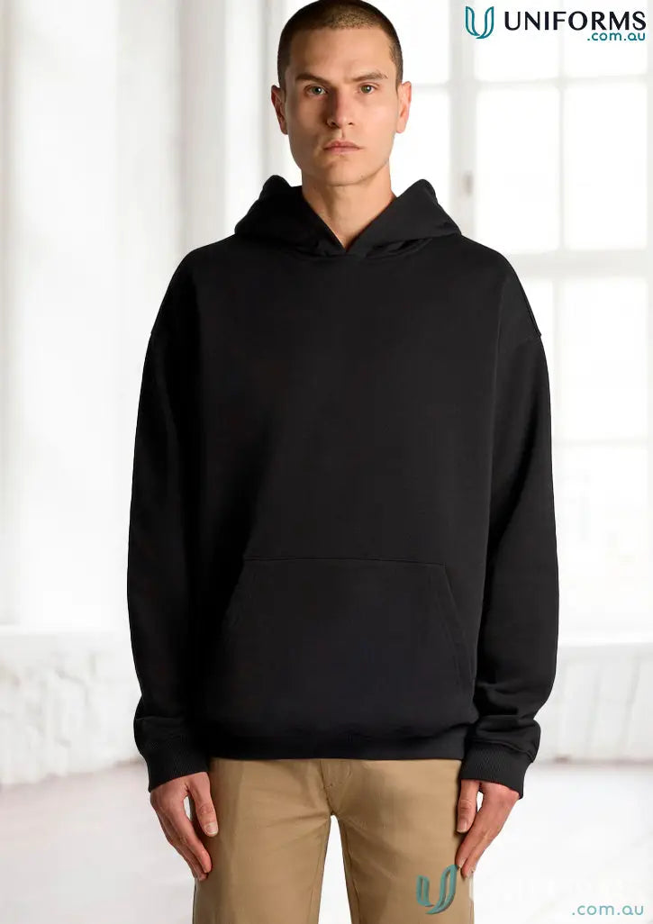 Premium Heavyweight French Terry Hood Black Sweatshirt – UNIFORMS.COM.AU