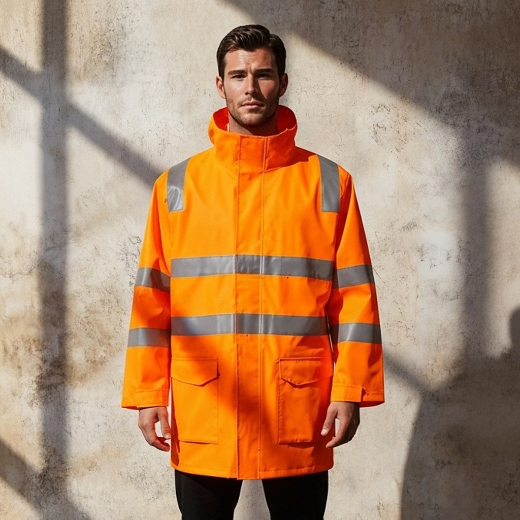 Workcraft VIC Rail Hi Vis Reflective Jacket (WW9027) Rail Workwear ...