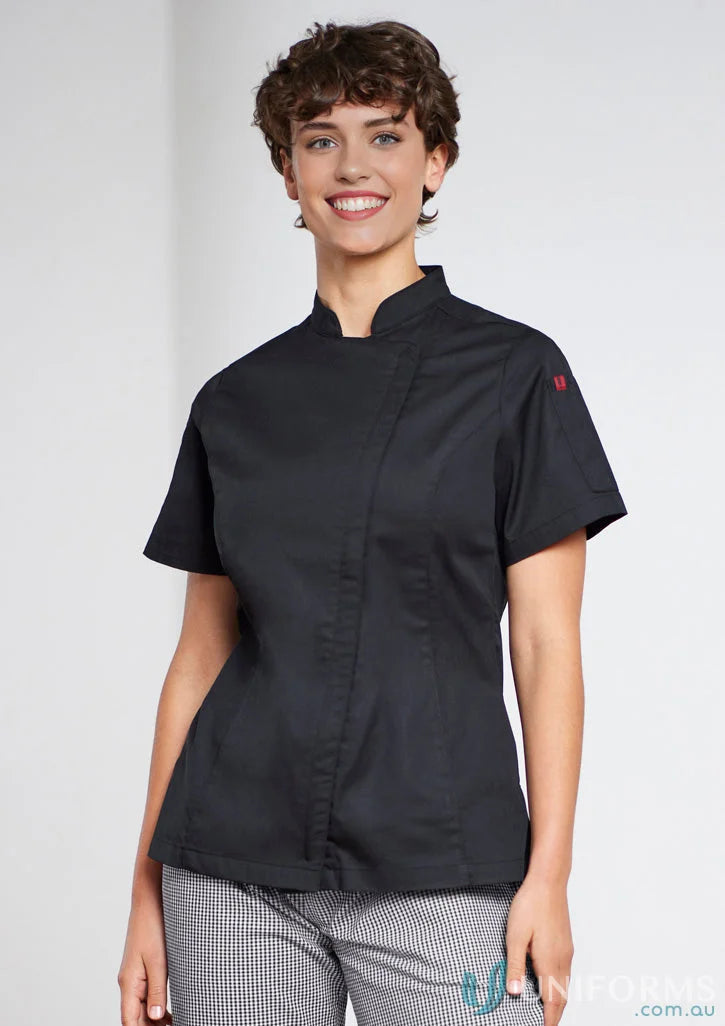 FB Yes Chef! Ladies Alfresco Chef SS Jacket - #1 Australia 2 – UNIFORMS ...